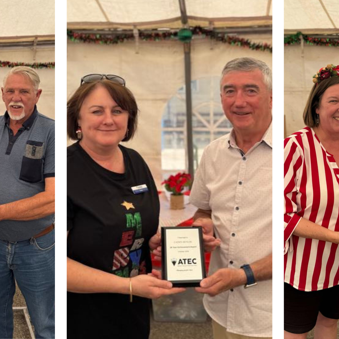 Years of Service | ATEC | Staff Achievement | Giving Thanks